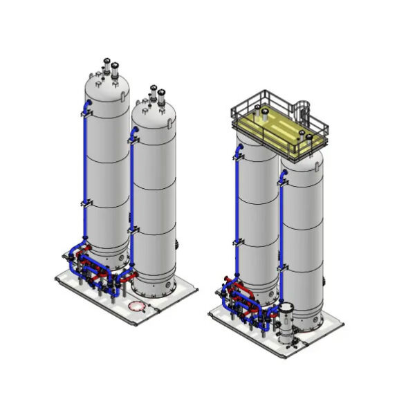 H2S Removal Skid-Mounted Vessel Systems | SULFURTRAP®
